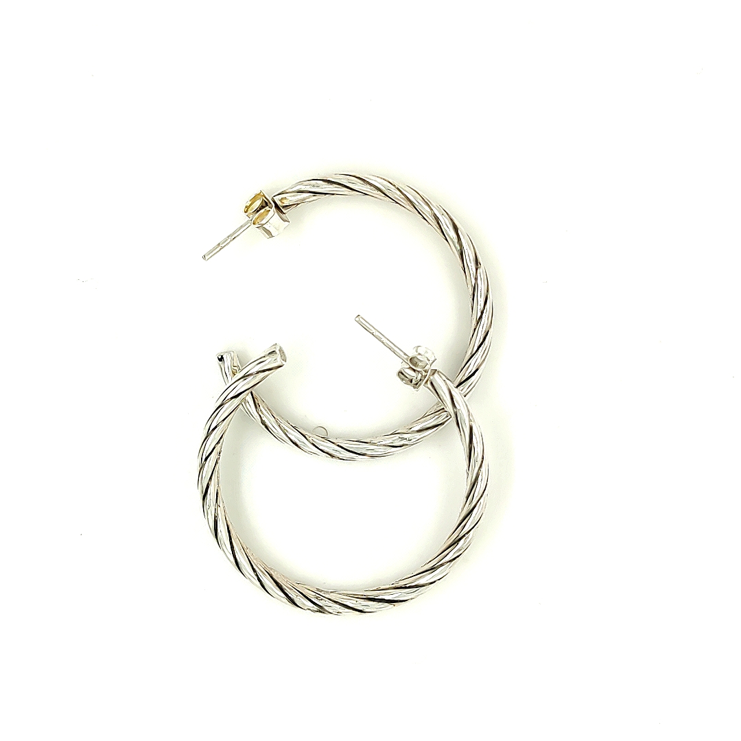 SPIRAL DESIGN HOOPS - NewCore